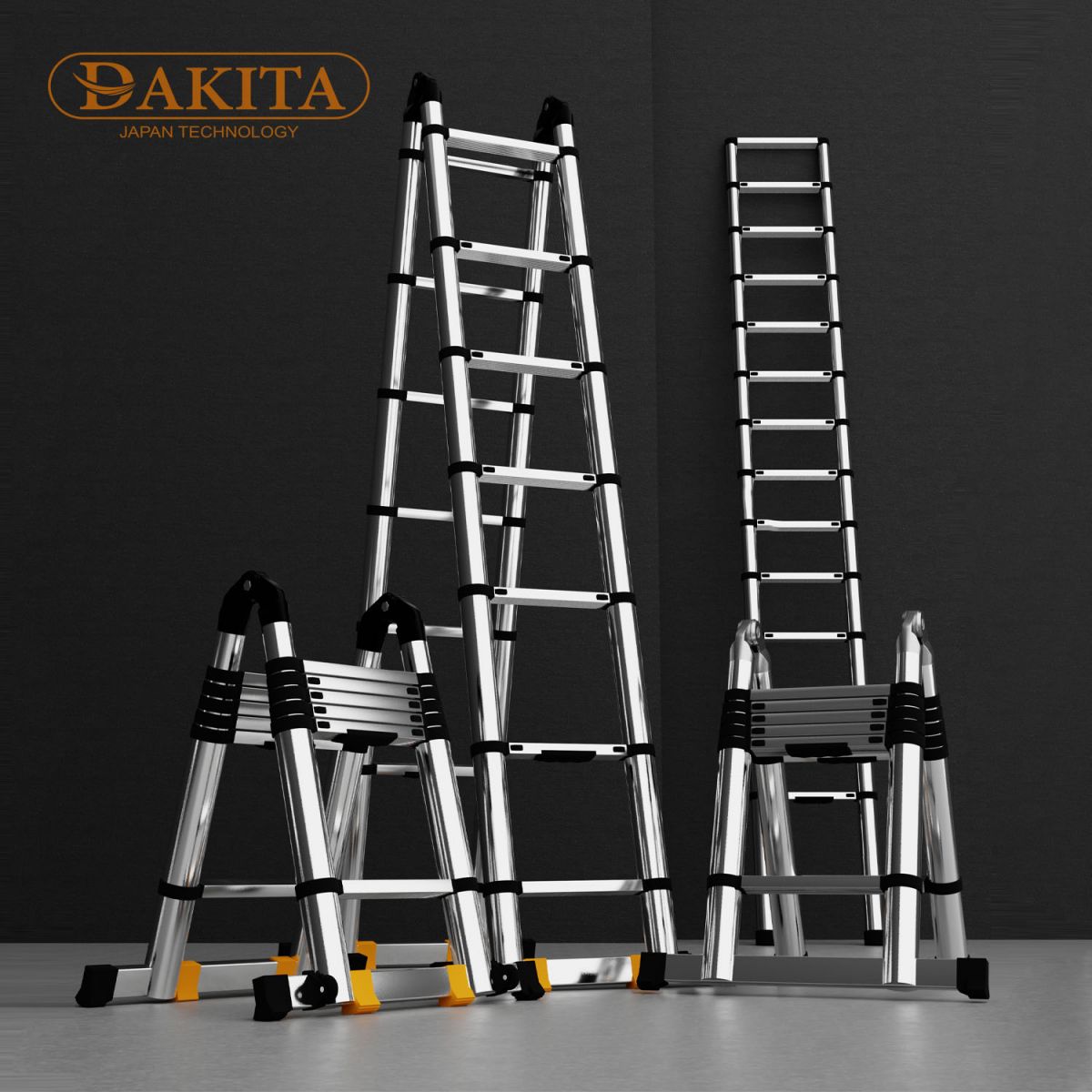 Thang Nhôm Xếp - Thang Inox - Thang Gấp - Thang Nhôm Rút Chữ A Giá Rẻ ...